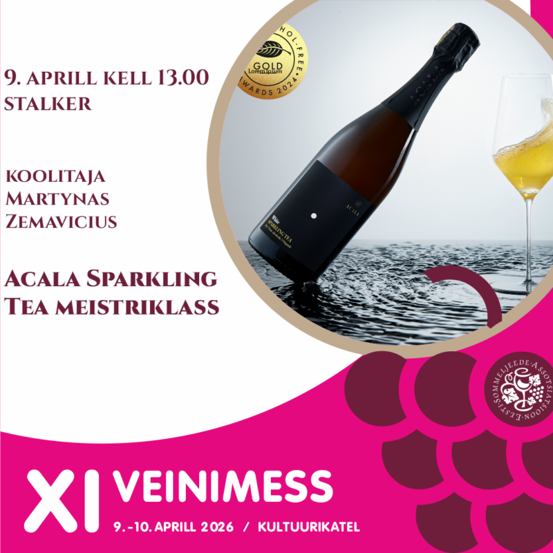 Acala Sparkling Tea meistriklass - Veinimess